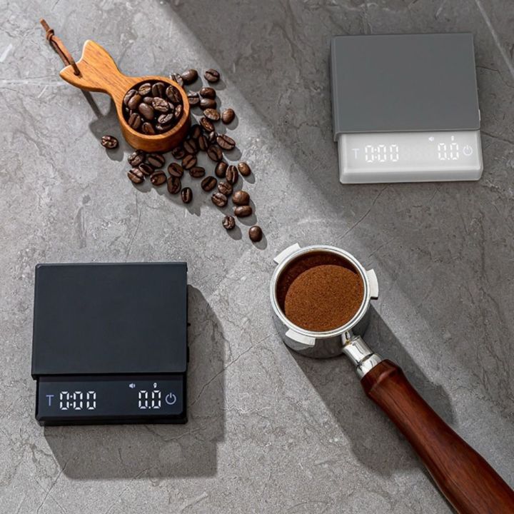 Rechargeable Timer Coffee Scale Digital High Precision Electronic Scale ...