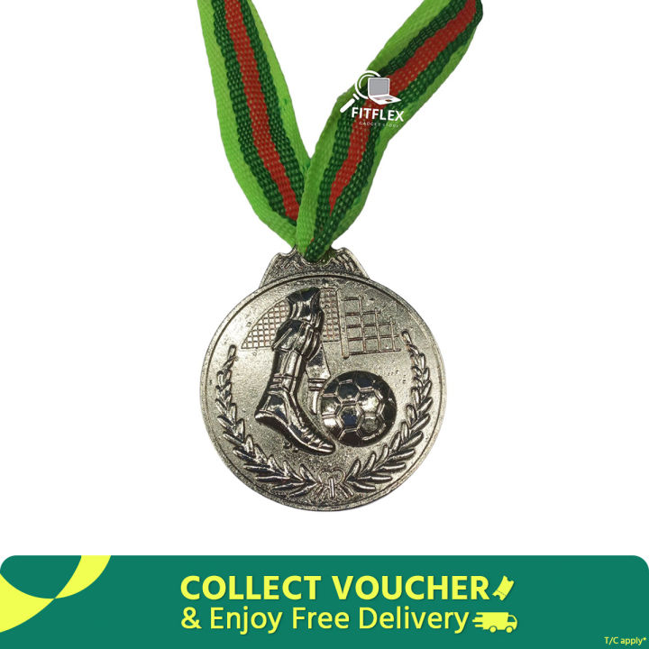 Football Silver Medal For tournament, made in China - 1 pcs | Daraz.com.bd