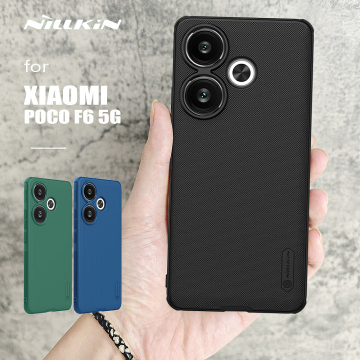 Nillkin for Xiaomi Poco F6 5G Case Super Frosted Shield Hard PC ...