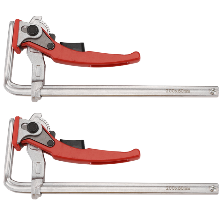 200x60mm Quick Guide Rail Clamp Carpenter Quick Release F Clip for ...