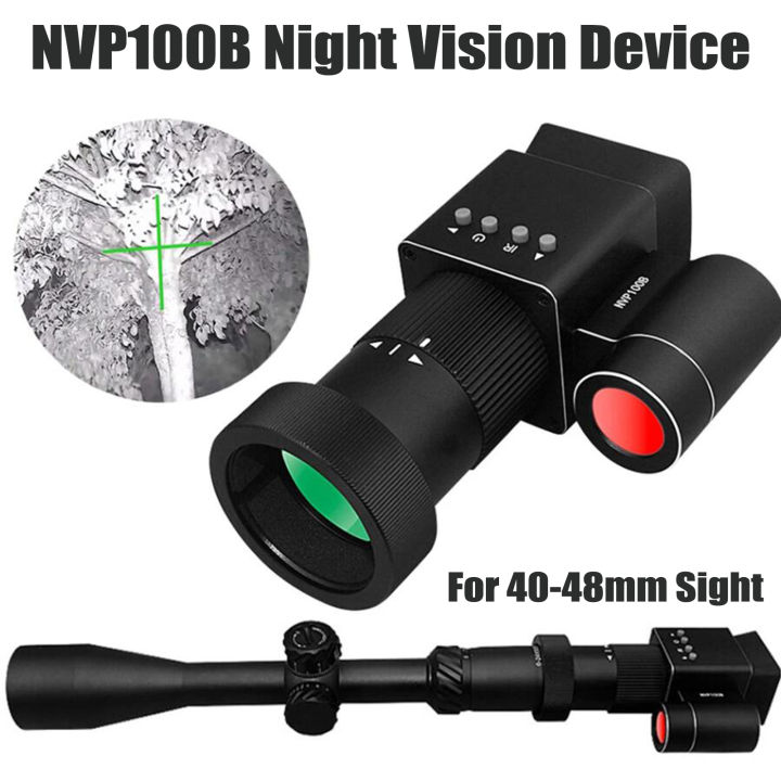NVP100B Night Vision Device For 40-48mm Sight Telescope 1080P Photo ...