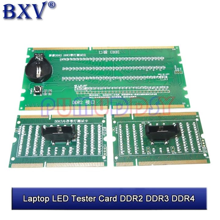 Laptop Motherboard Memory Slot New Ddr2 Ddr3 Ddr4 Diagnostic Analyzer Test Card Sdram So Dimm