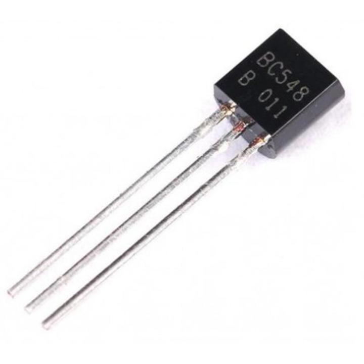 25Pcs- BC548B BC548 BC-548 BC 548 30V 100mA NPN 3 Pin Leads General ...
