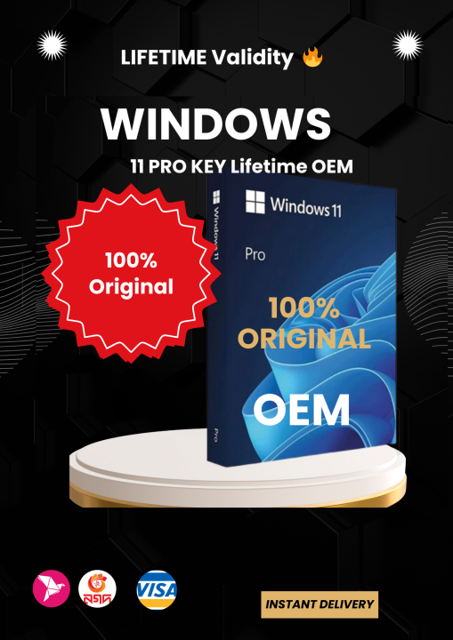 MS Windows 11 Pro Lifetime Product Key 100% Genuine License for 1PC ...