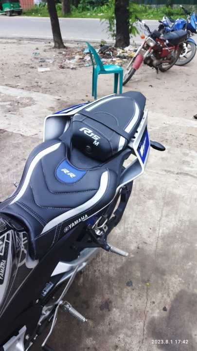 Yamaha r15M silver CLOUR modified seat cover | Daraz.com.bd