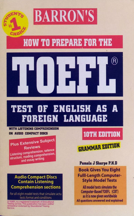 Barron's How To Prepare For The TOEFL 10th Edition | Daraz.com.bd