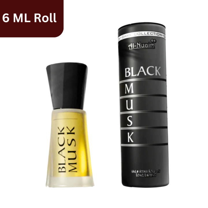BLACK MUSK 6ML | Black Musk With Premium Roll On Bottle | Back Musk ...
