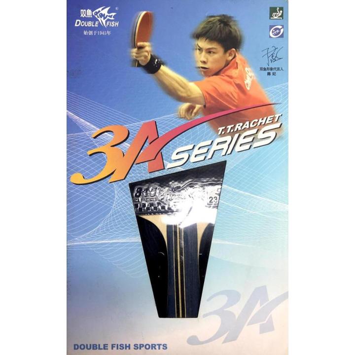 Original Table Tennis Rackets Double Fish 3A-C - Red | Daraz.com.bd