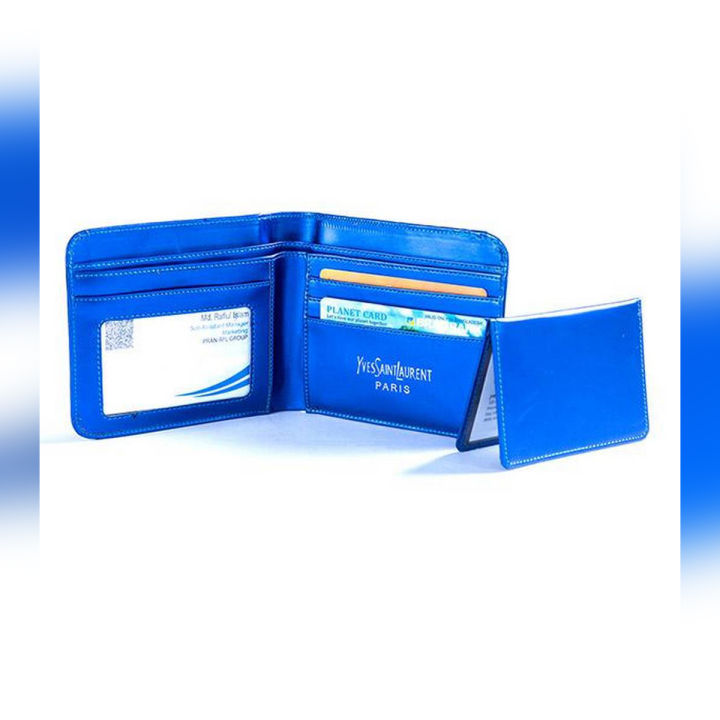 Sky Blue Styliest Wallet For Men - Wallet | Daraz.com.bd
