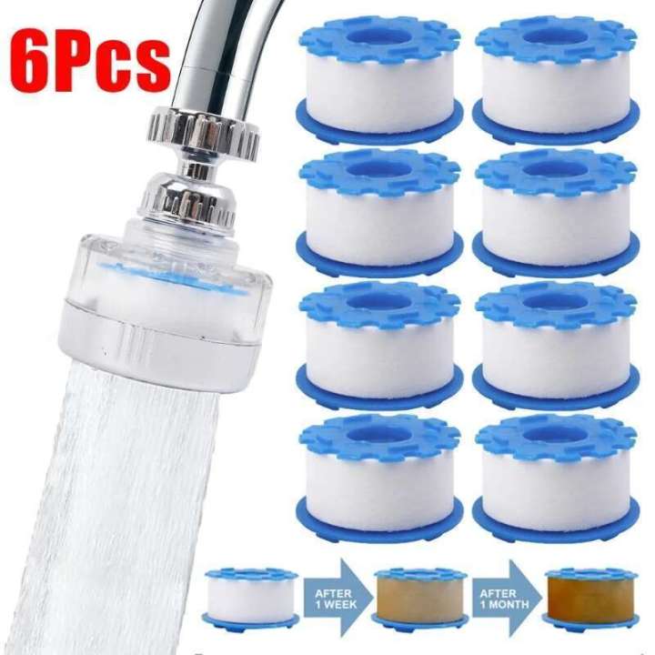 Universal Faucet Filter PP Cotton Filtration for Kitchen Bathroom ...