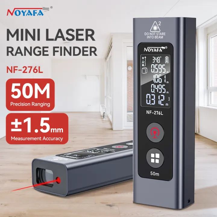 NOYAFA Mini Laser Distance Meter Laser Rangefinder NF-276L High ...