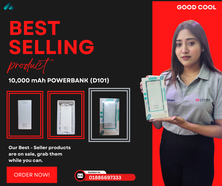 Good Cool Portable Fast Charging 10,000mAh Minimalistic Power Bank with ...