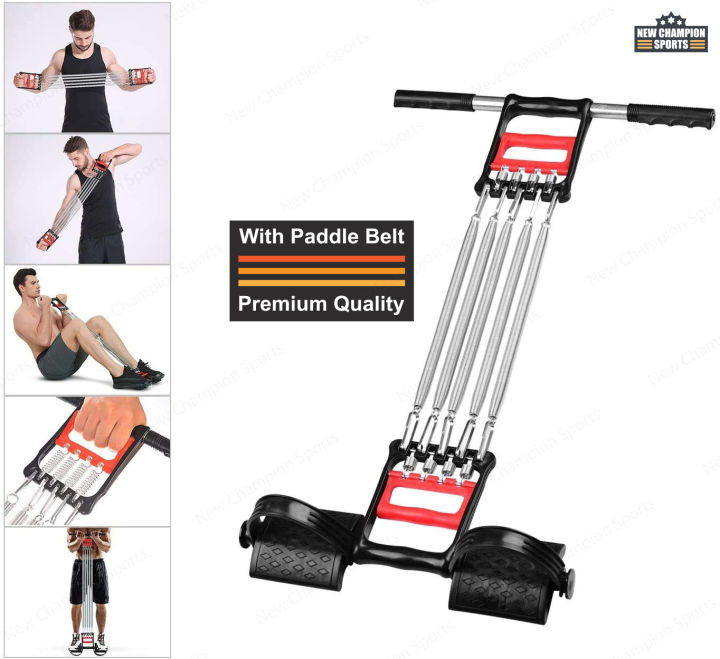 3 in 1 Tummy Trimmer Ab Exerciser with Chest Expander and Hand Grip ...