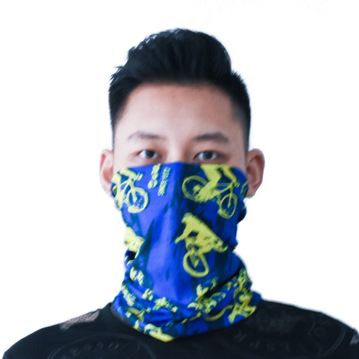 9 in 1 Biker Half Face Handkerchief (Multicolored) | Daraz.com.bd