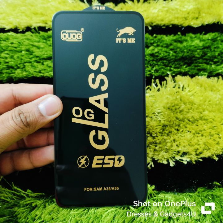 Samsung Galaxy M35 5g / A55 5g / A35 5g Screen Protector Gorila Glass ...