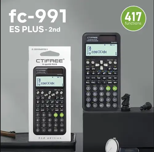 Scientific Calculators, Ultra-Large Screen Calculator with 417 Function ...