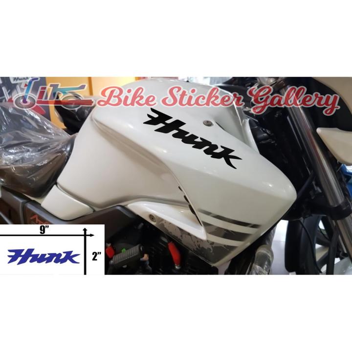 Bike Decal Sticker - Hunk_Logo ( Waterproof & Premium quality)/ Bike ...