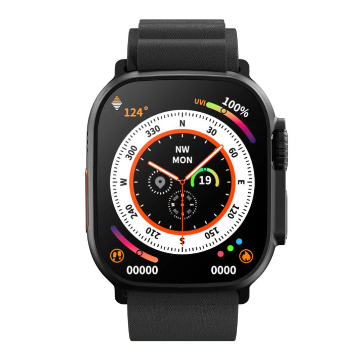 Zordai Z8 Ultra Max Plus Smartwatch Black | Daraz.com.bd