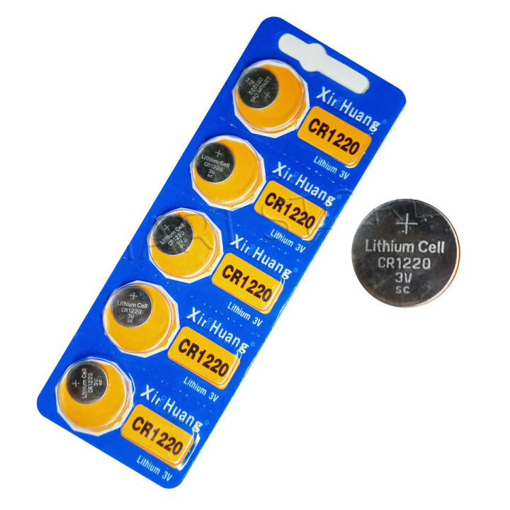 CR1220 3V Lithium Battery Coin Button Cell Batteries | Daraz.com.bd