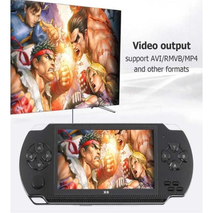 X6 PSP Game Handheld Console 8GB Built-In 10000 | Daraz.com.bd