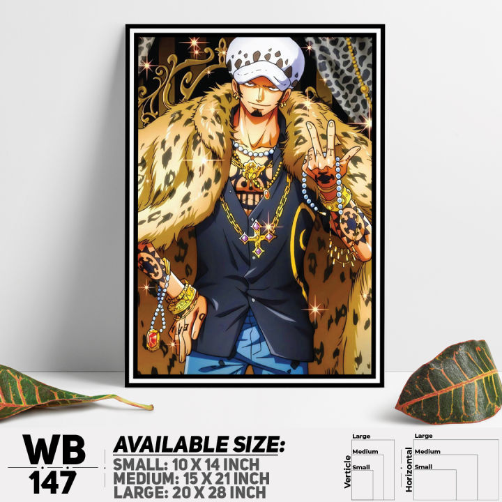 One Piece Anime Manga series Wall Canvas For Wall Decoration Wall Art ...