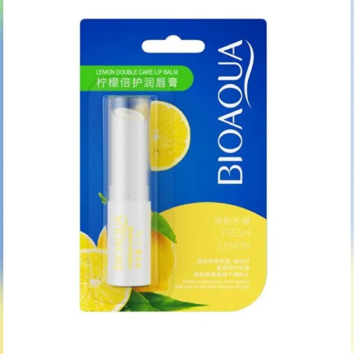 BIOAQUA Lemon Moisturizing & Hydrating Lip Balm- 2.7g | Daraz.com.bd