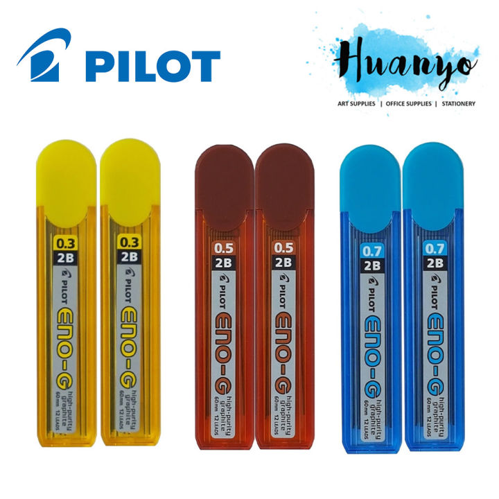 Pilot Mechanical Pencil Refill Leads 0.3mm/0.5mm/0.7mm/0.9mm 4 Grades ...