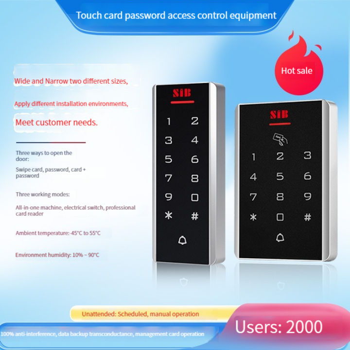 Migeet Password Swipe Card Access Control All-in-one Machine | Daraz.com.bd