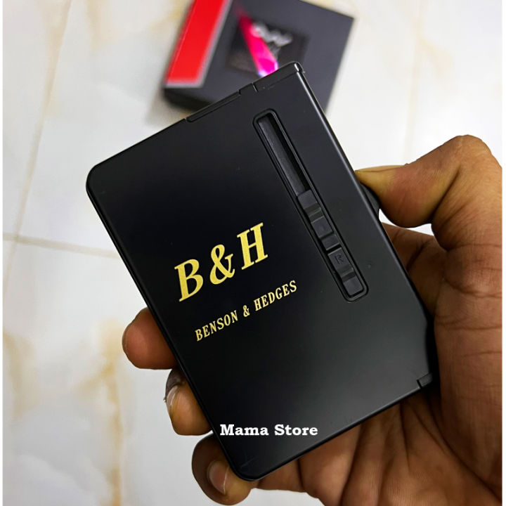 Gas Lighter Inside With Automatic Cigaratte Storage Box Case | Daraz.com.bd