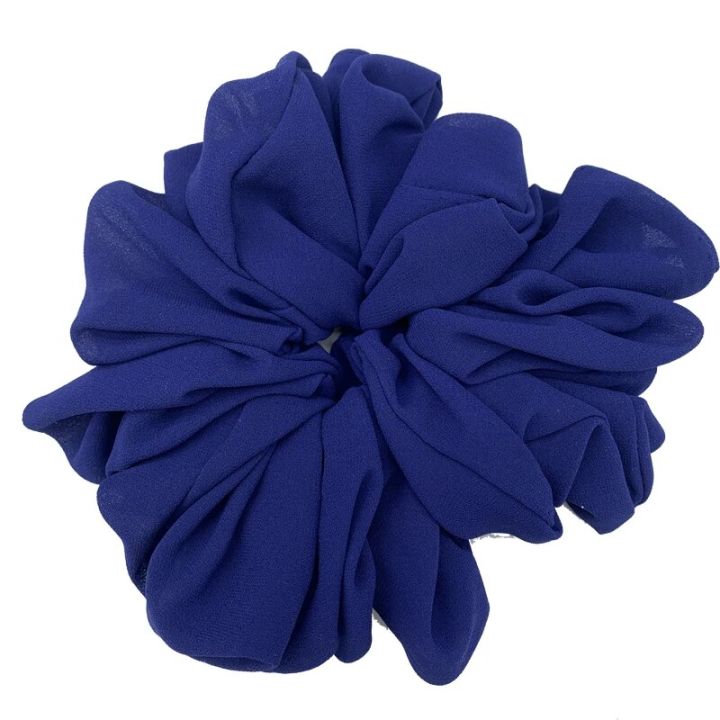 【Discount】 Chiffon Volumising Scrunchie Muslim Ties Ring Scarf Hijab ...