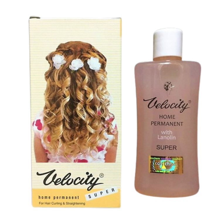 Velocity Home Permanent for Hair Curling and Straightening - 100 ml ...