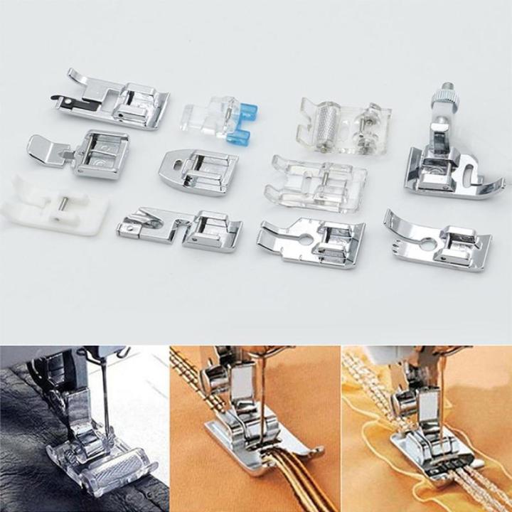 11pcs Multi Function Presser Foot Domestic Sewing Machine Feet ...