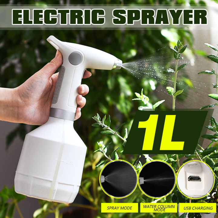 1L USB Charging Electric Spray Pot One Key Switch Home Car Disinfection ...