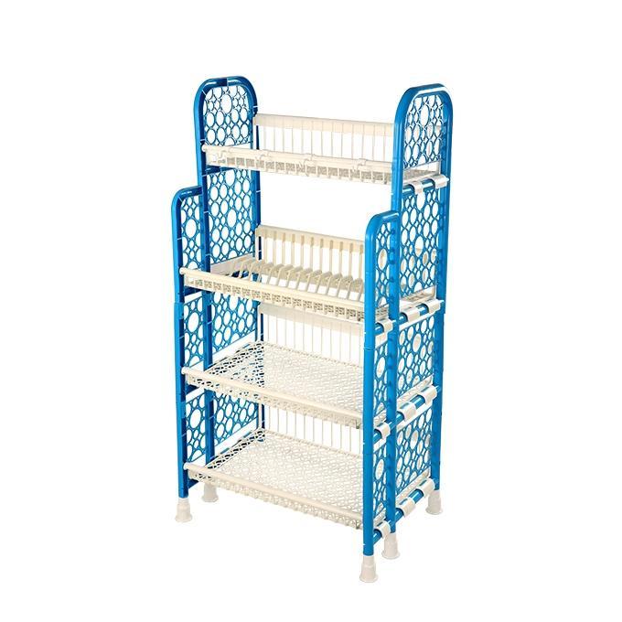 Mrs. Rack - 4 Step W/O Tray - Blue | Daraz.com.bd