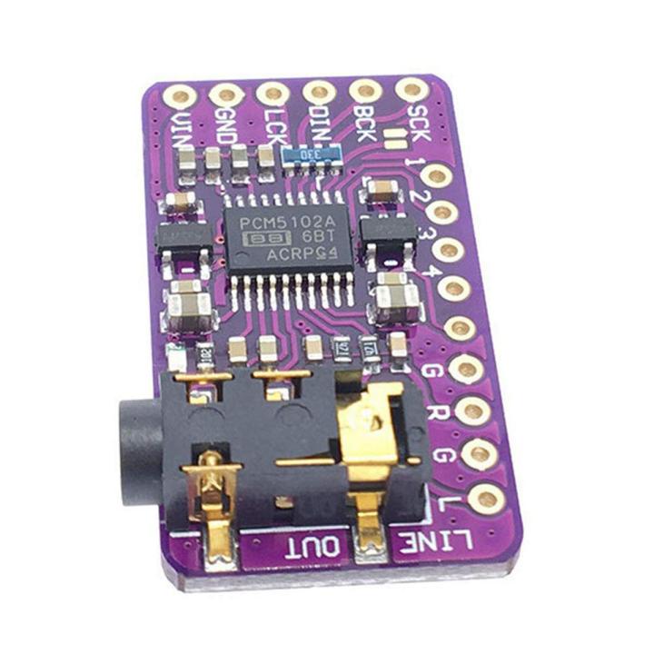 PCM5102 I2S IIS Digital Audio DAC Decoder Module for Raspberry Pi ...