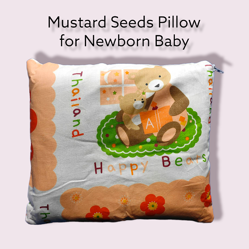 Mustard Seeds Pillow for Newborn Baby (Sorisha Balish) Ideal for [0-12 ...