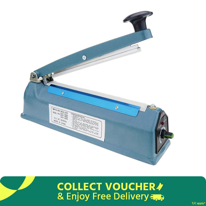 Impulse Sealer Machine 8 Inch Portable Mini Heat Sealer Plastic Packet ...