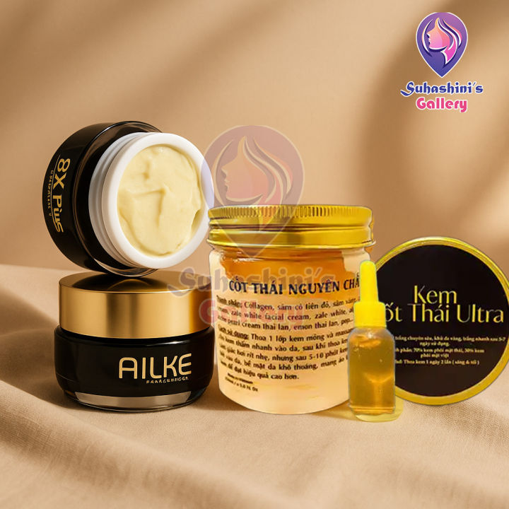 Alike 8k Plus night cream + Kem cot ultra Body Cream 2 in 1 combo ...