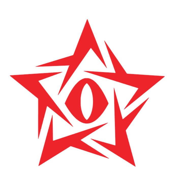 Cursed star logo sticker for bike | Daraz.com.bd