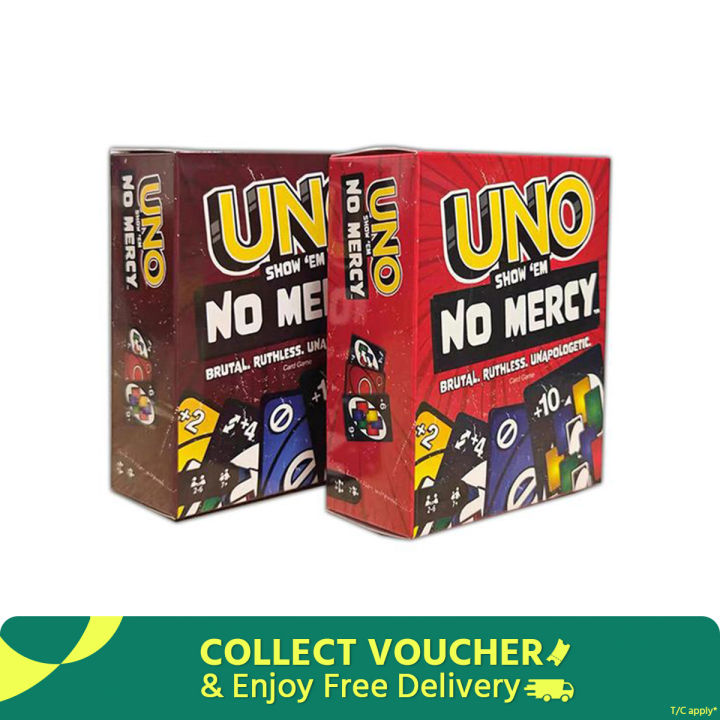 UNO playing cards NO MERCY foreign trade playing cards English version ...