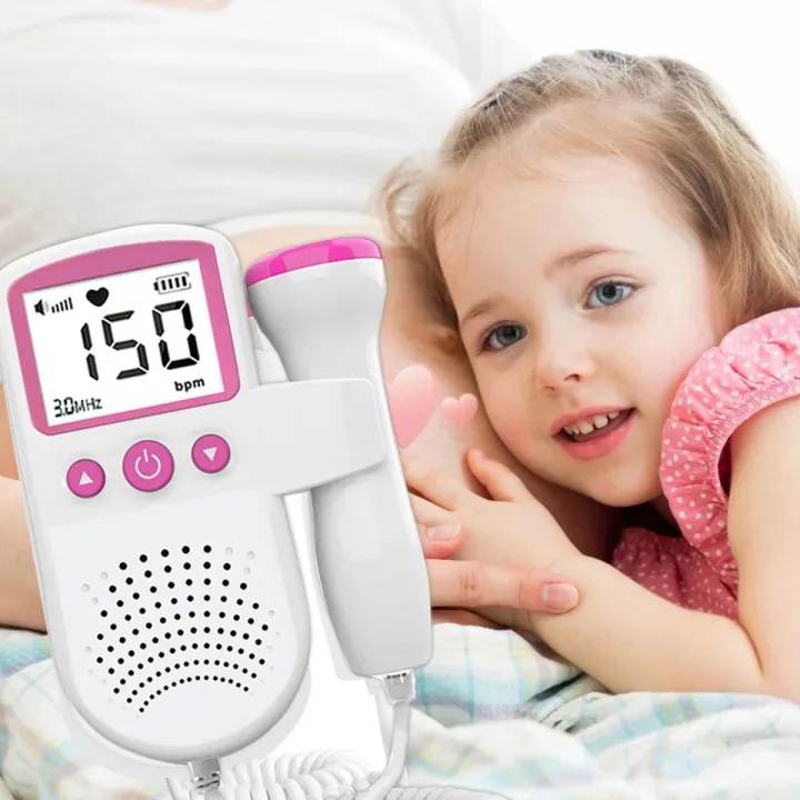 Baby Care Doppler Fetal Heartbeat Detector The Device Listen To The ...