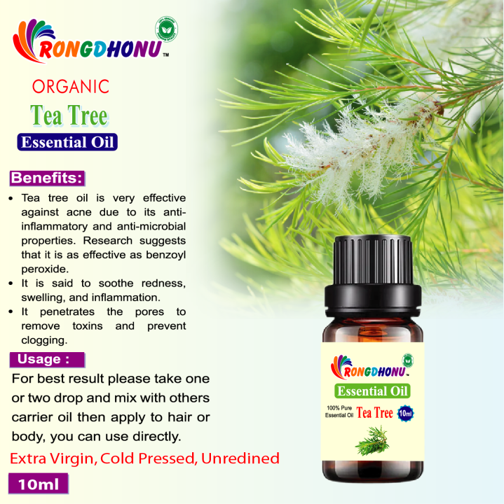 Tea Tree Essential Oil -10ml | Daraz.com.bd