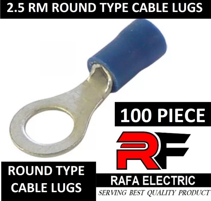 Cable Lug 2-2.5 Rm Terminal ROUND - O type Lugs insulated Connector ...