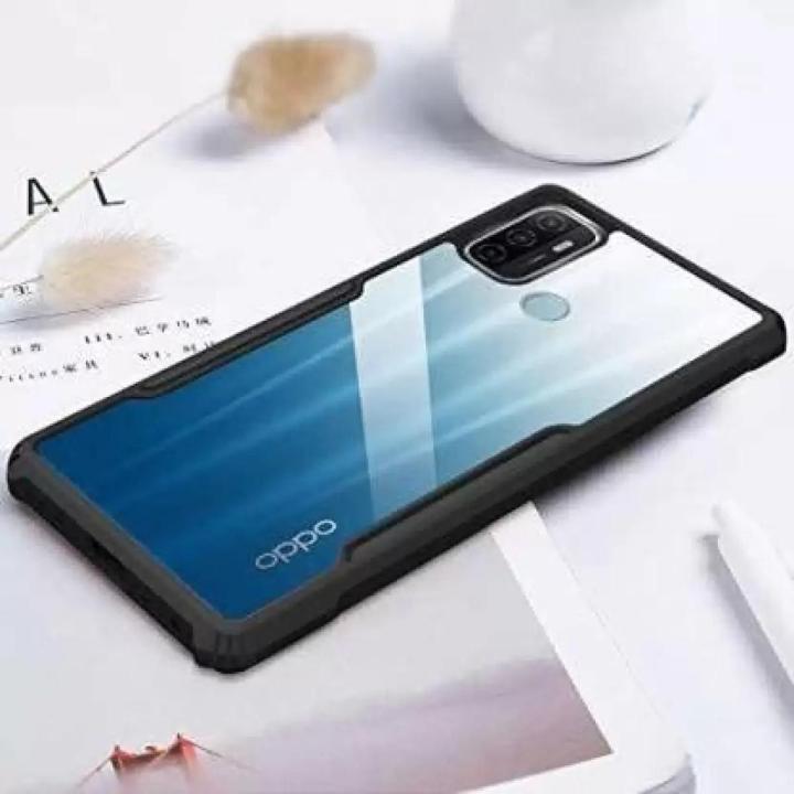 Back Cover for Oppo A52 (Transparent, Grip Case) | Daraz.com.bd