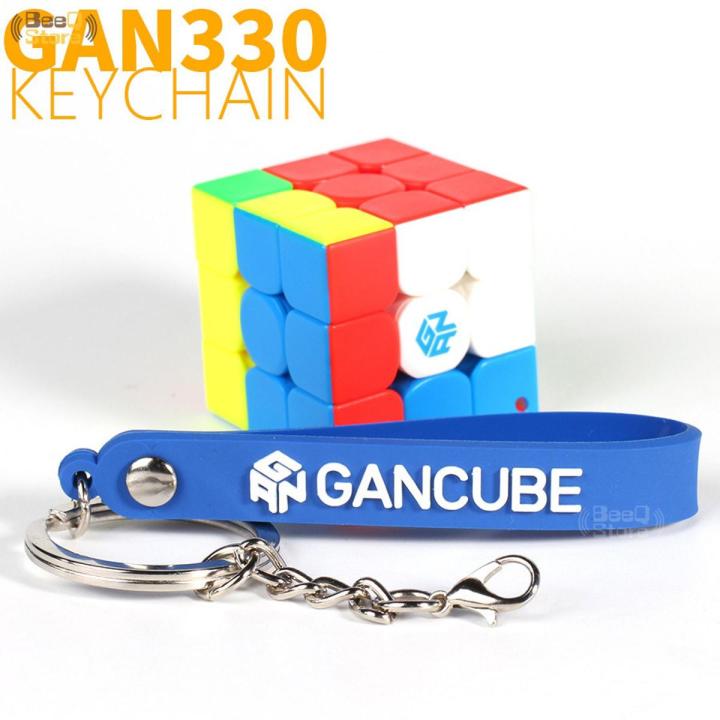 【happy one】GAN330 Speed Cube 3x3x3 Keychain Cube 3x3 Cubo 3x3x3 Magic ...