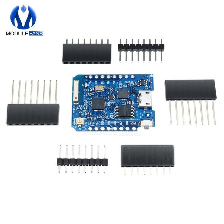 【happy one】WeMos D1 ESP8266 WIFI Board Pro 16M Bytes External Contor ...