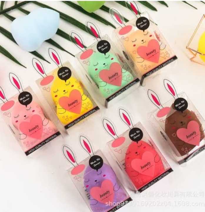 Makeup puff/Blender Puff Oval-Multicolor/1pcs Anastasia Makeup ...