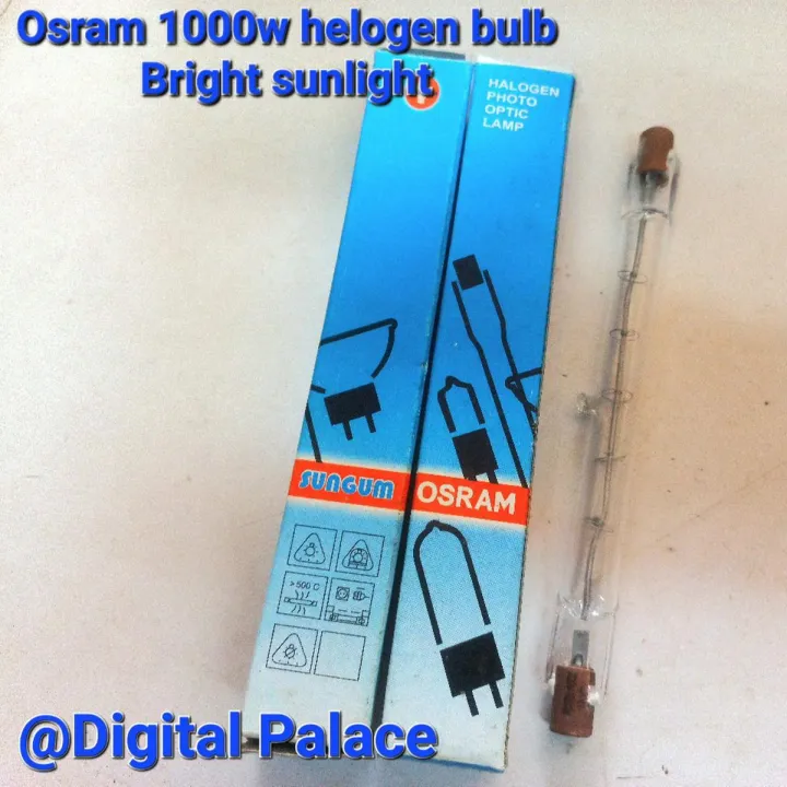 Osram Halogen Studio video Light R7s 1000W 230V 3400K Video Light Bulb ...