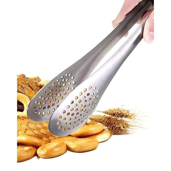 Stainless Steel Food Tongs Kitchen Tongs Utensil Cooking Tong Clip ...