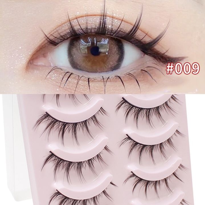 1pairs Natural Big Eyes Eyelashes Cos Little Devil Dance Performance ...